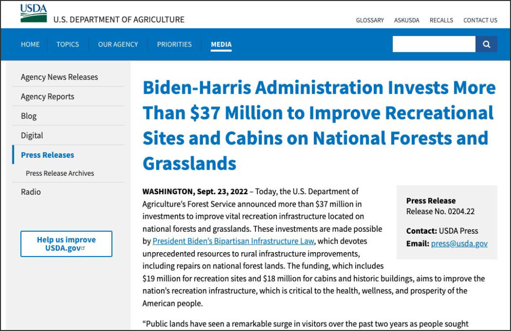 Infrastructure - Outdoor Recreation Roundtable